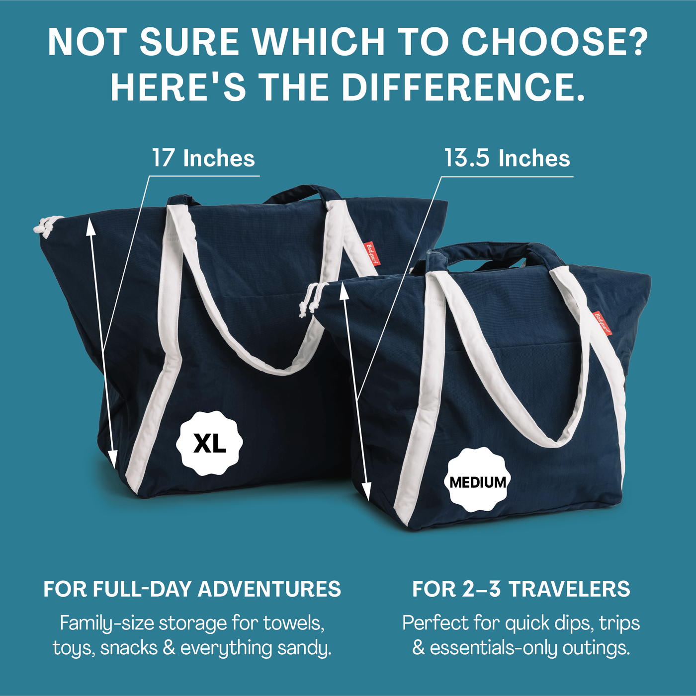 Extra Large Ripstop Nylon Waterproof Beach Bag – Bodysurf